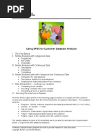 Spss Cheat Sheet | PDF | Student's T Test | Spss