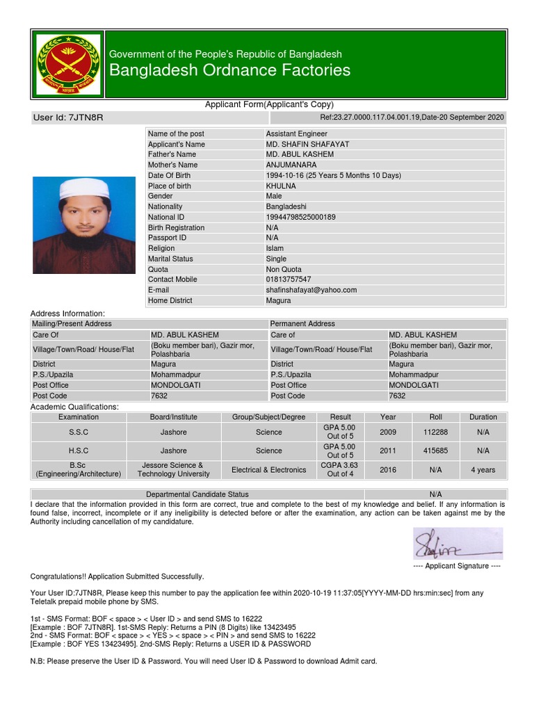 Form Bof | PDF | Business