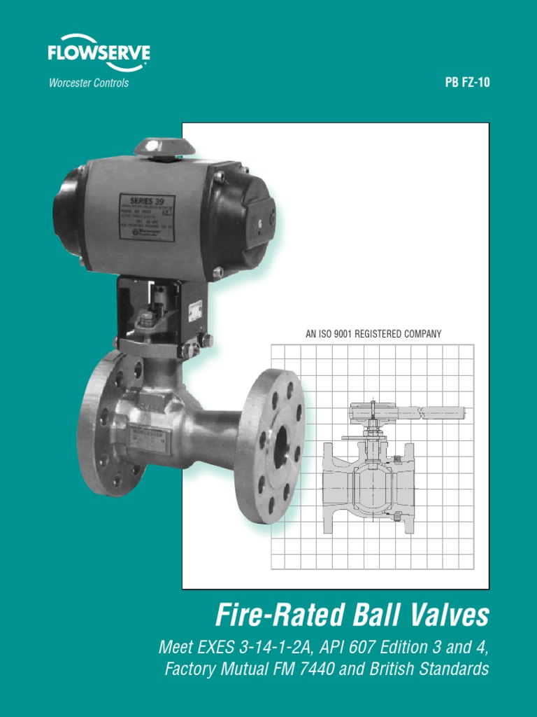 Fire-Rated Ball Valves: Meet EXES 3-14-1-2A, API 607 Edition 3 and 4 ...