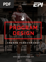 Garage Strength Program Design First Chapter | PDF | Sports | Acceleration