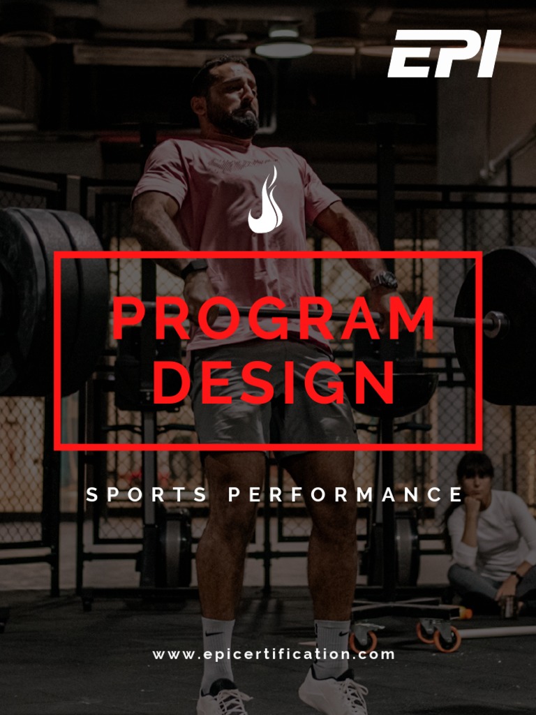 EPI Program Design Manual | PDF | Strength Training | Muscle Hypertrophy