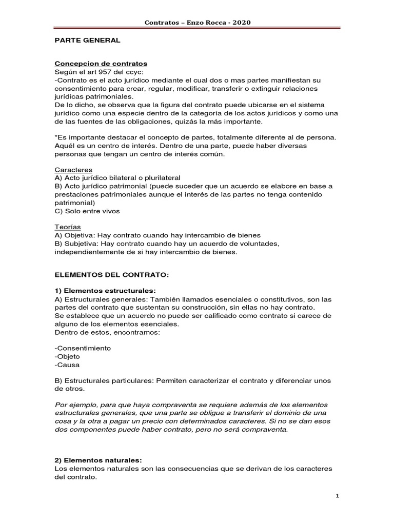 Contratos - Enzo Rocca | PDF | Legitimidad (política) | Principios éticos