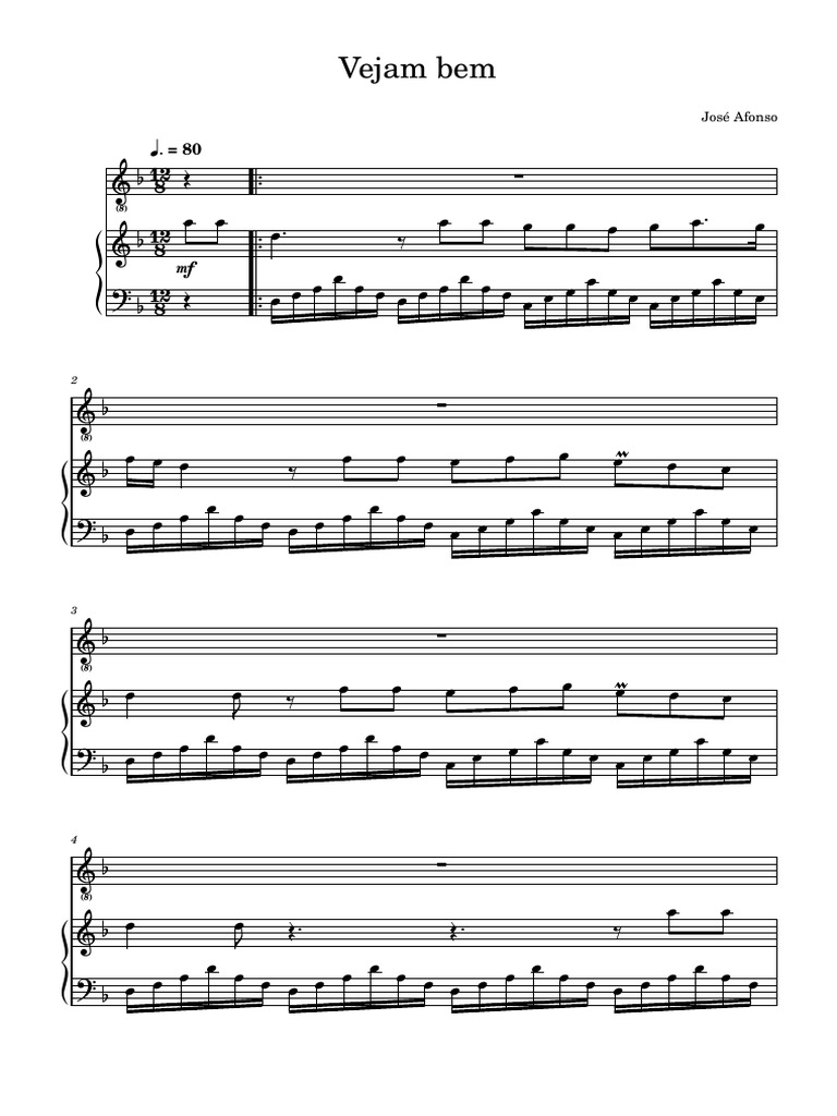 Análise da letra da música "Vejam Bem | PDF