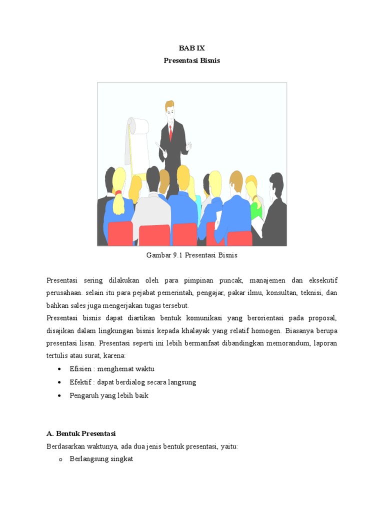 Presentasi Bisnis Diskusi 5 | PDF