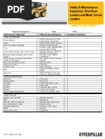 Safety & Maintenance Checklist - Motor Graders | PDF | Engines ...