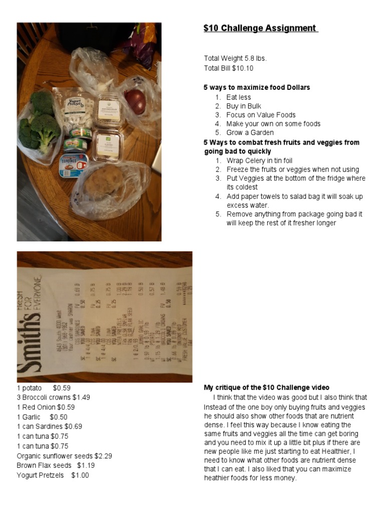 10 Challenge Assignment | PDF