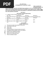 Data Processing Objective Questions For SS1, SS2, SS3 | PDF | Relational Model | Databases