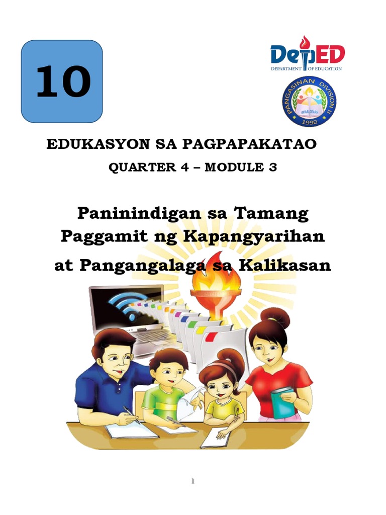 ESP 10 Modyul 3 Ikatlong Linggo Q4 | PDF