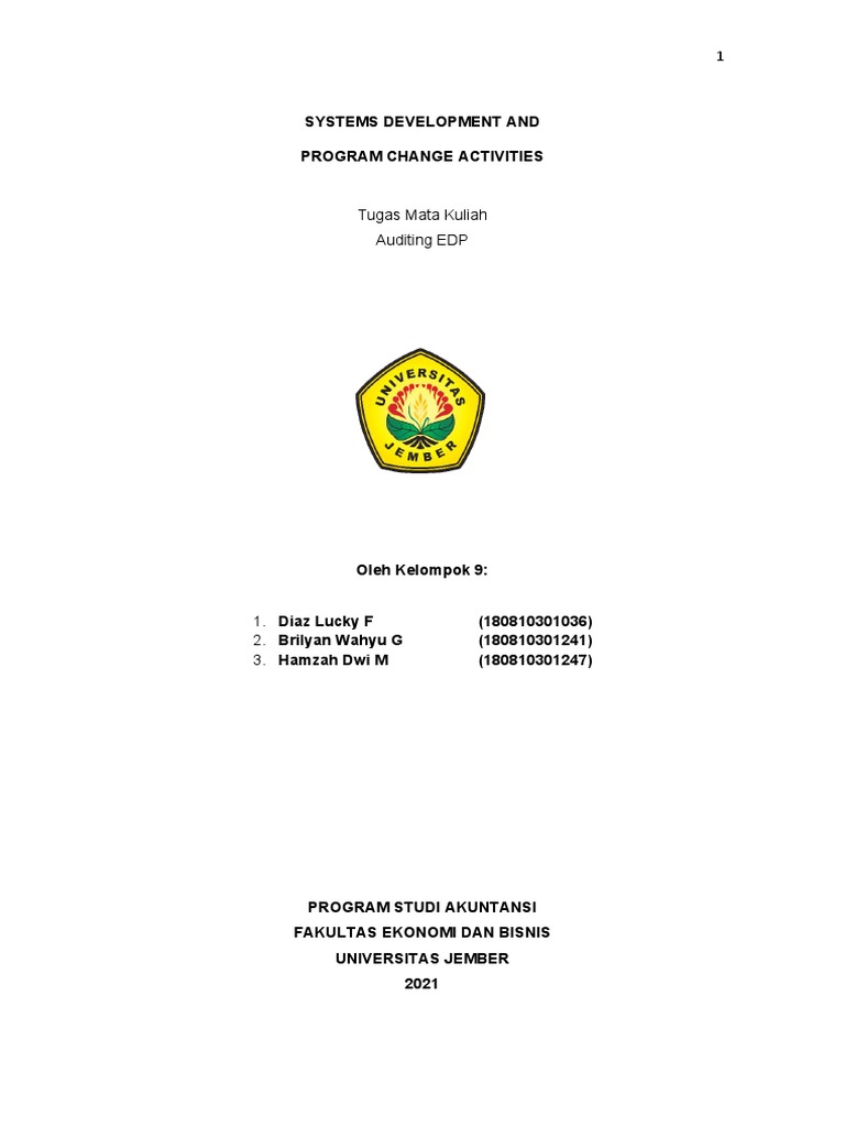 Resume Audit EDP BAB 5 | PDF