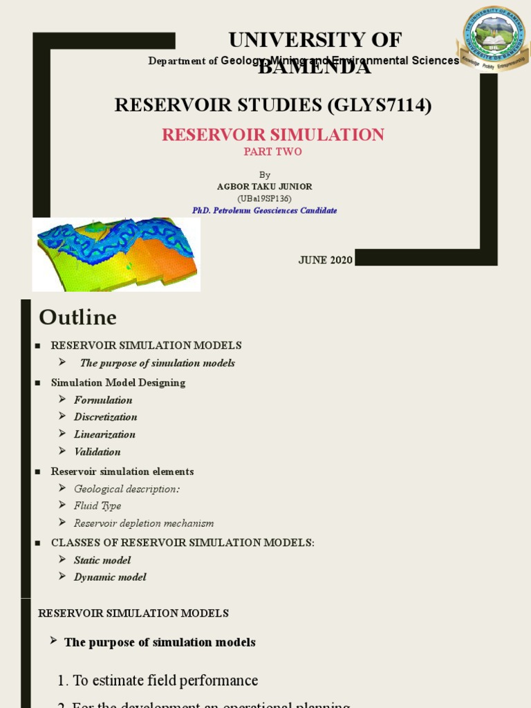 Reservoir Simulation Part Two | PDF | Petroleum Reservoir | Partial ...