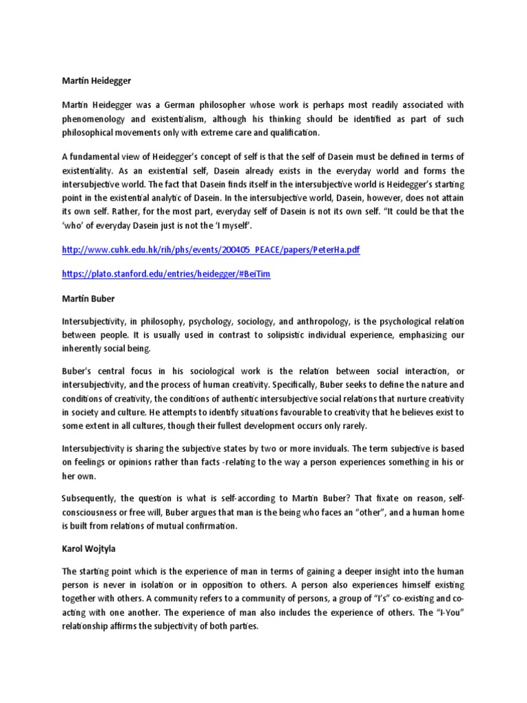 Philo Report | PDF | Martin Heidegger | Existentialism