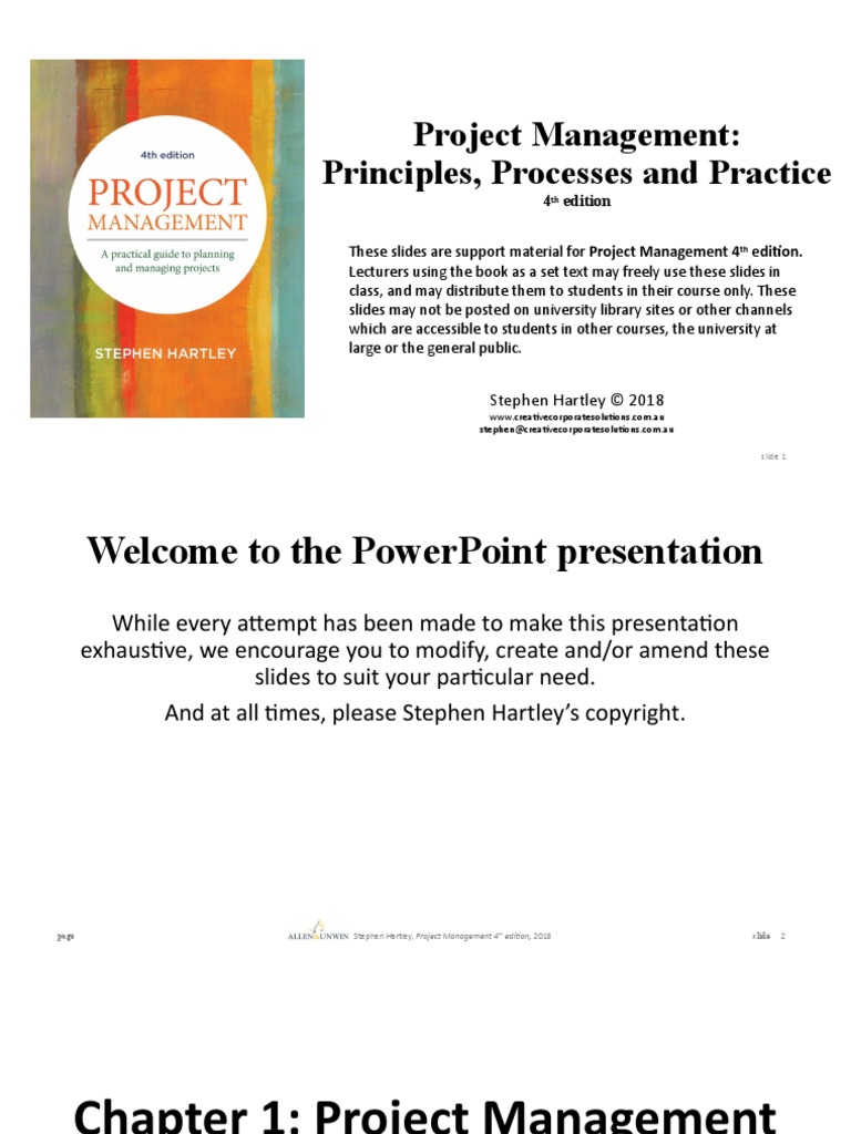 Project Management: Principles, Processes and Practice: 4 Edition | PDF ...
