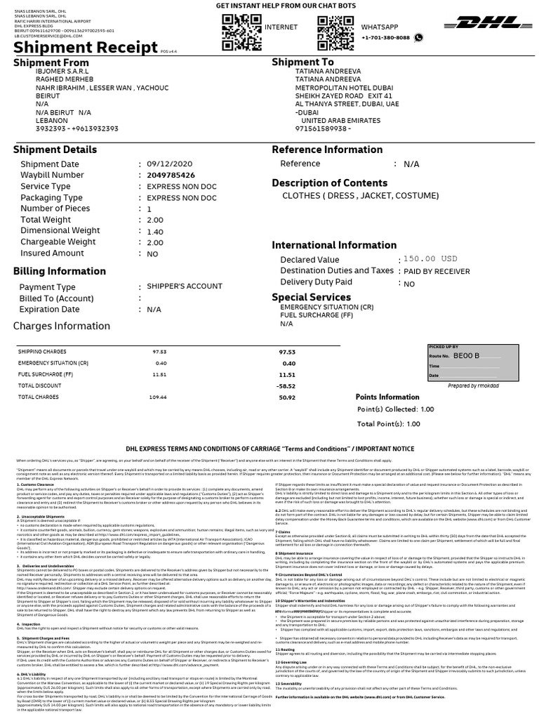 Invoice | PDF | Customs | Dangerous Goods