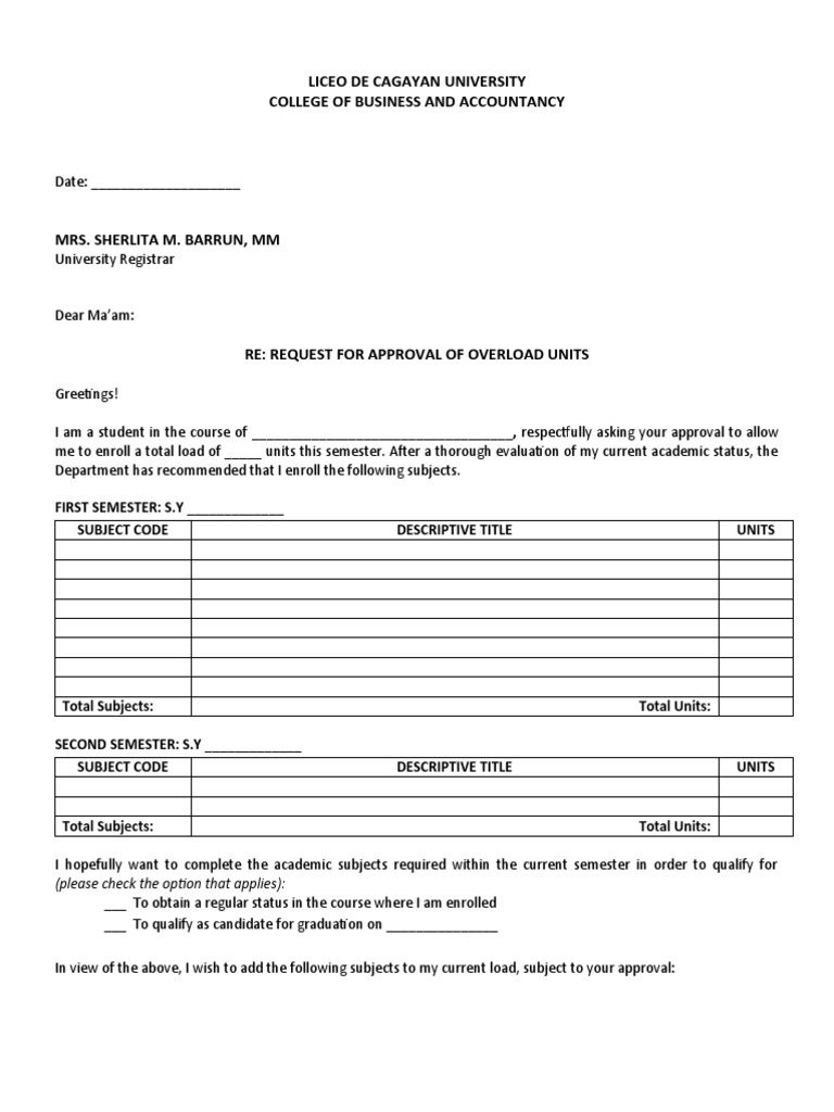 Approval Form Overload | PDF