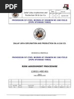 Job Safety Analysis: Trench Preparation & Thrust Boring Activity ...