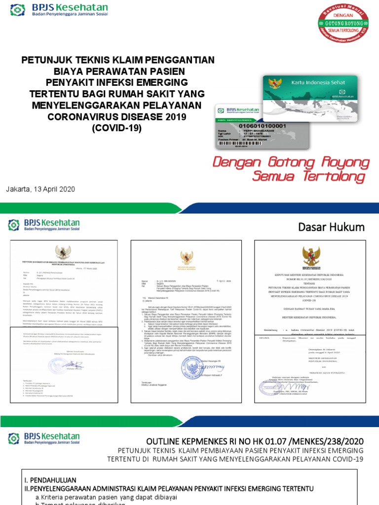 Petunjuk Teknis Klaim Bpjs | PDF
