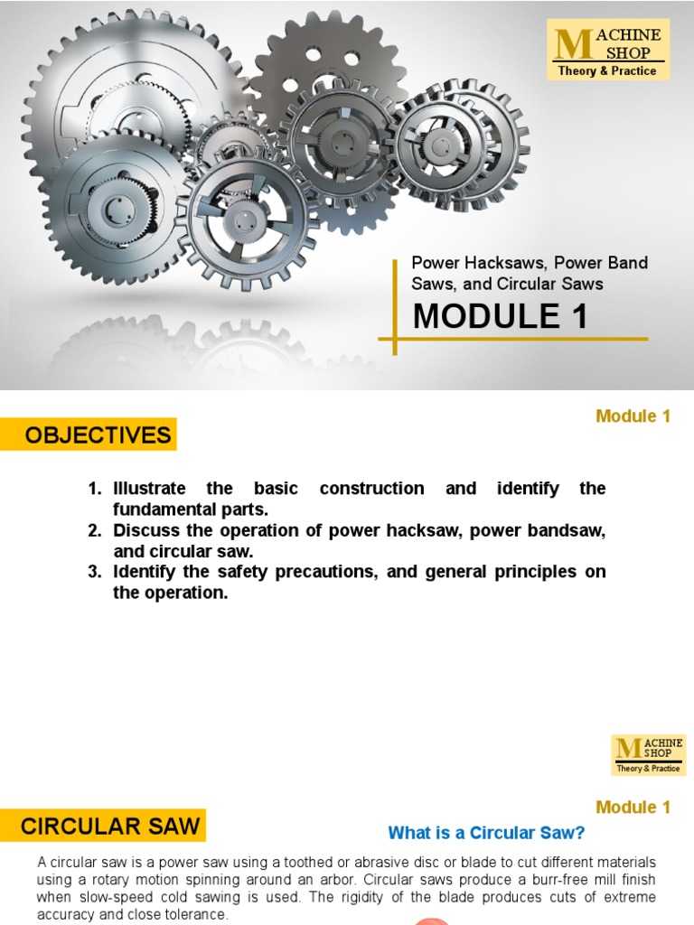 Circular Saw Operation and Safety Guide | PDF | Tools | Manufactured Goods