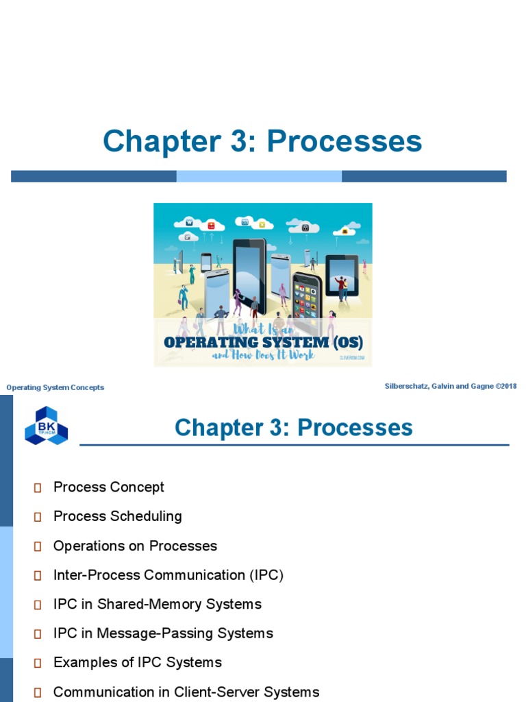 Chapter 3: Processes: Silberschatz, Galvin and Gagne ©2018 Operating System Concepts | PDF ...