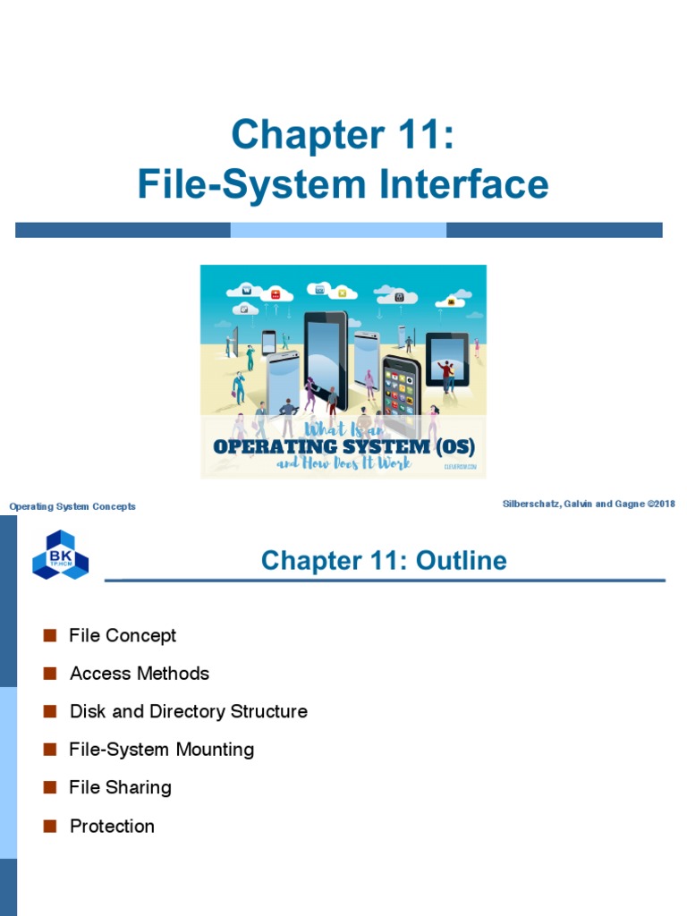 File-System Interface: Silberschatz, Galvin and Gagne ©2018 Operating System Concepts | PDF ...