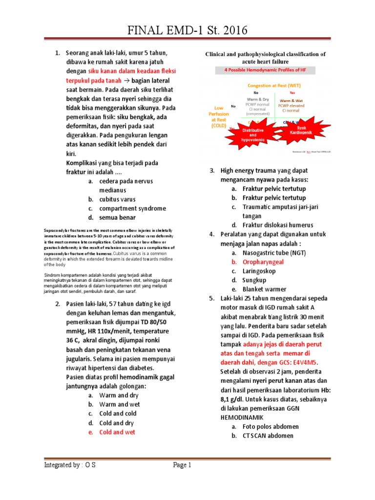 Kumpulan Soal Emd 1 | PDF