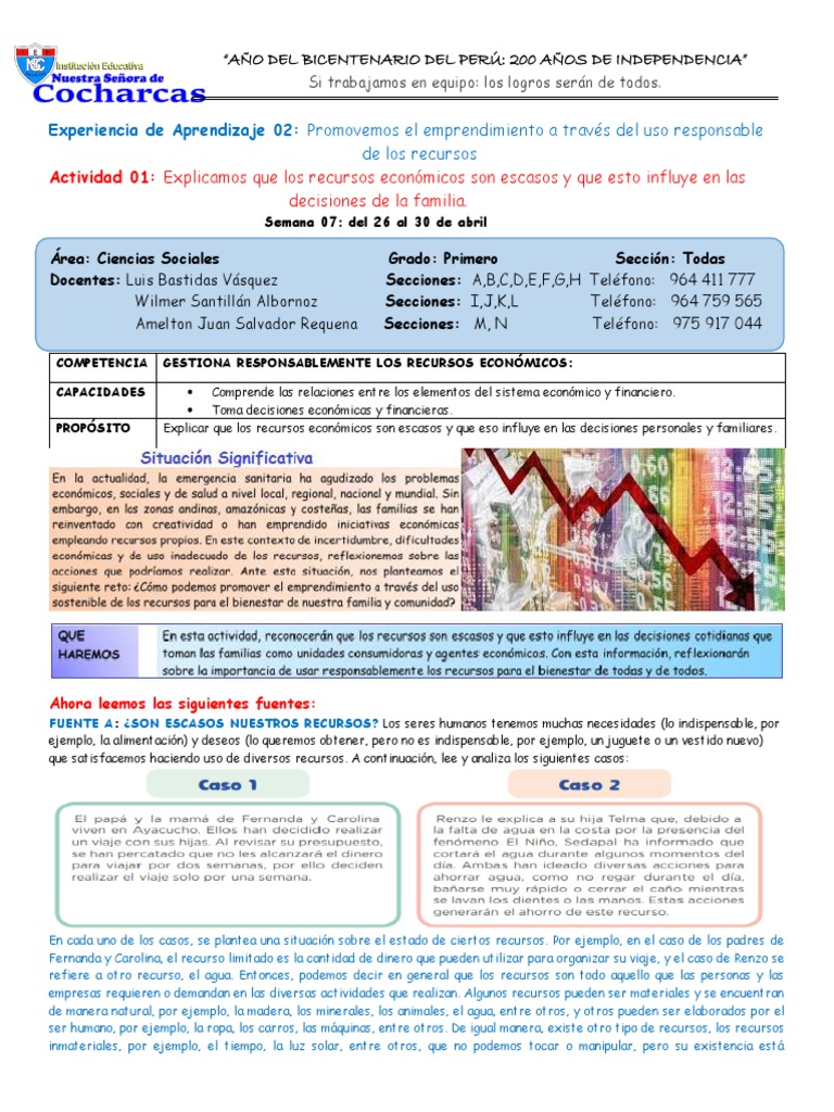 SESIÓN #01 - EXP. 02 - CC SS 1ER GRADO - Docx - Amelton Juan Salvador ...
