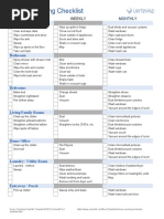 Supervisor Room Inspection Checklist | PDF | Shower | Bathroom