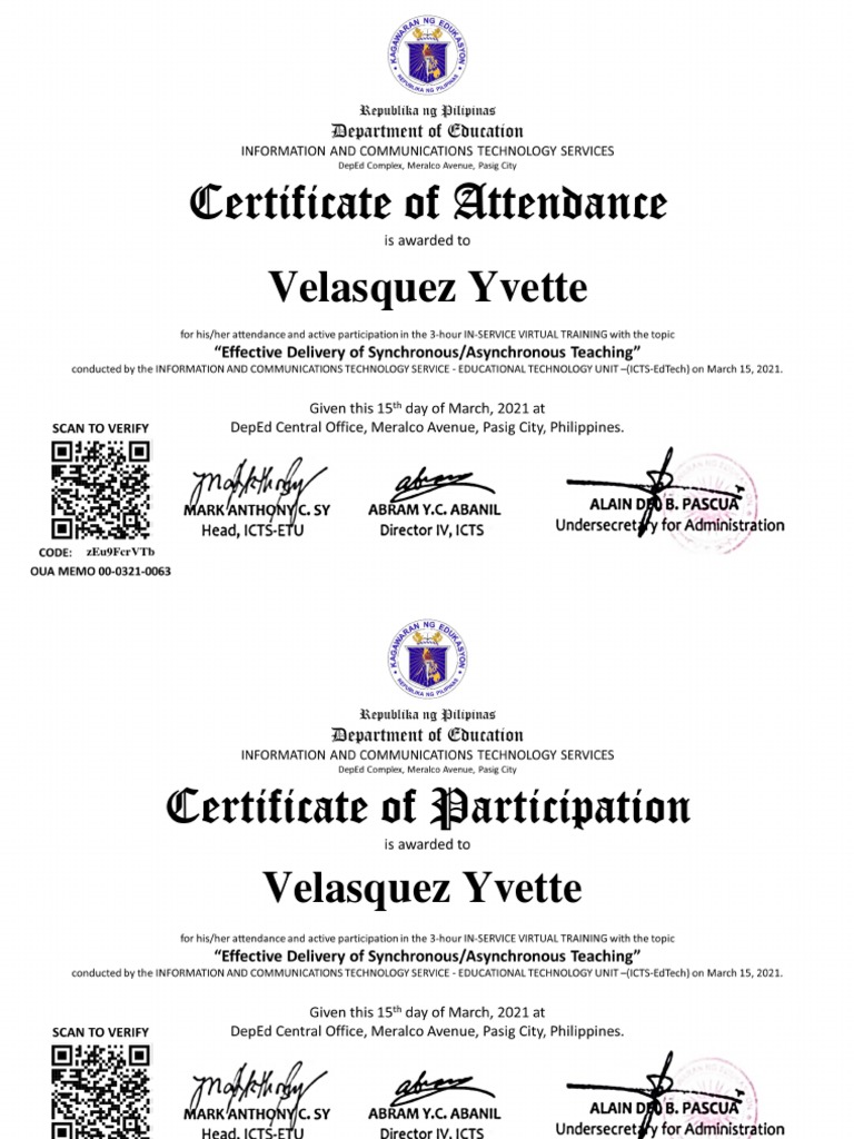 Profile of Yvette Velasquez: Brief Personal Details | PDF
