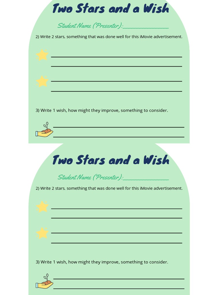 2 Stars and A Wish | PDF