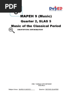 Q1 Music 9 - Module 1 | PDF | Learning | Tempo