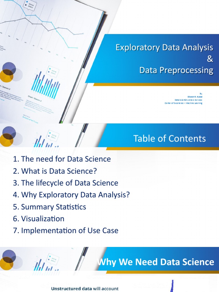 Exploratory Data Analysis & Data Preprocessing | Download Free PDF ...
