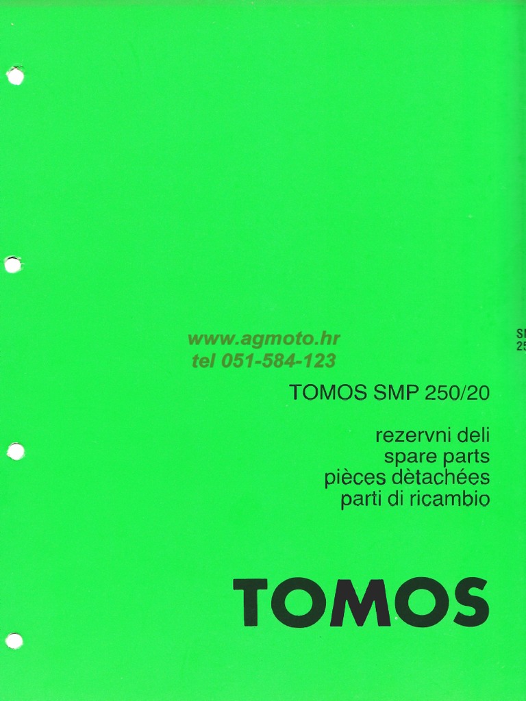 Tomos SMP 250/20 | PDF