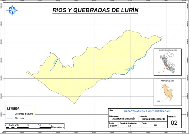 Rios y Quebradas Lurin | PDF