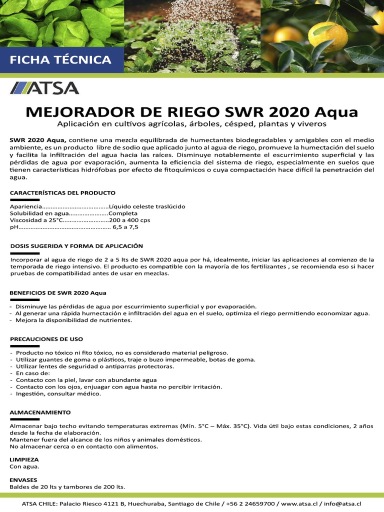 SWR 2020 Aqua | PDF