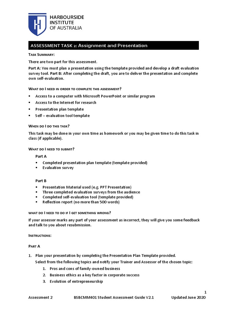 BSBCMM401 Assessment Task 2 | Download Free PDF | Nonverbal ...