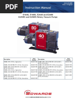 E2M28 & E2M30 Vacuum Pump Manual | PDF | Pump | Valve