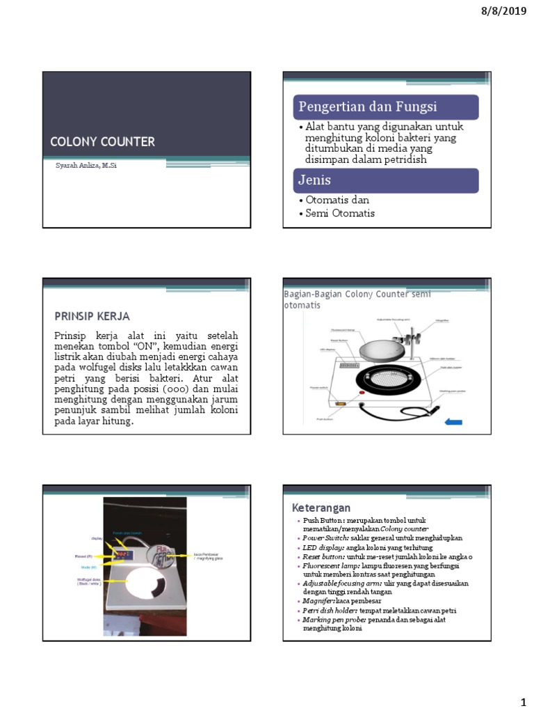 Colony Counter | PDF
