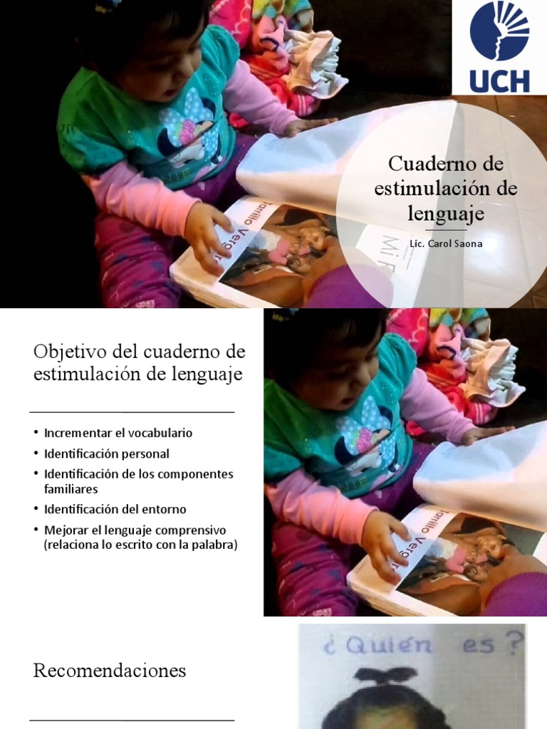 Cuaderno de Estimulación del Lenguaje | PDF