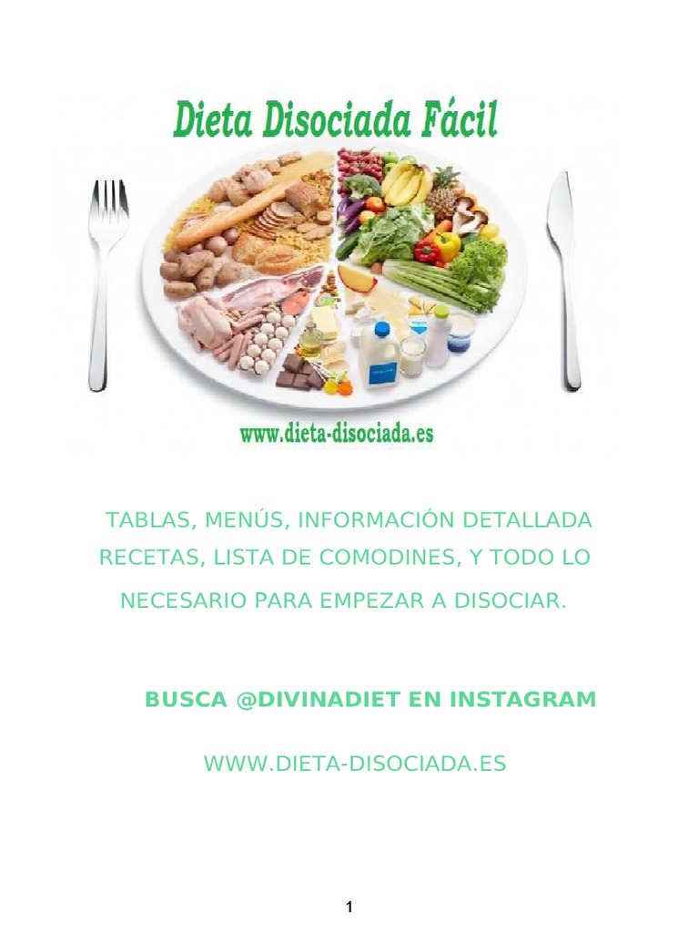 Guía Completa de la Dieta Disociada | PDF | Caldo | Panes