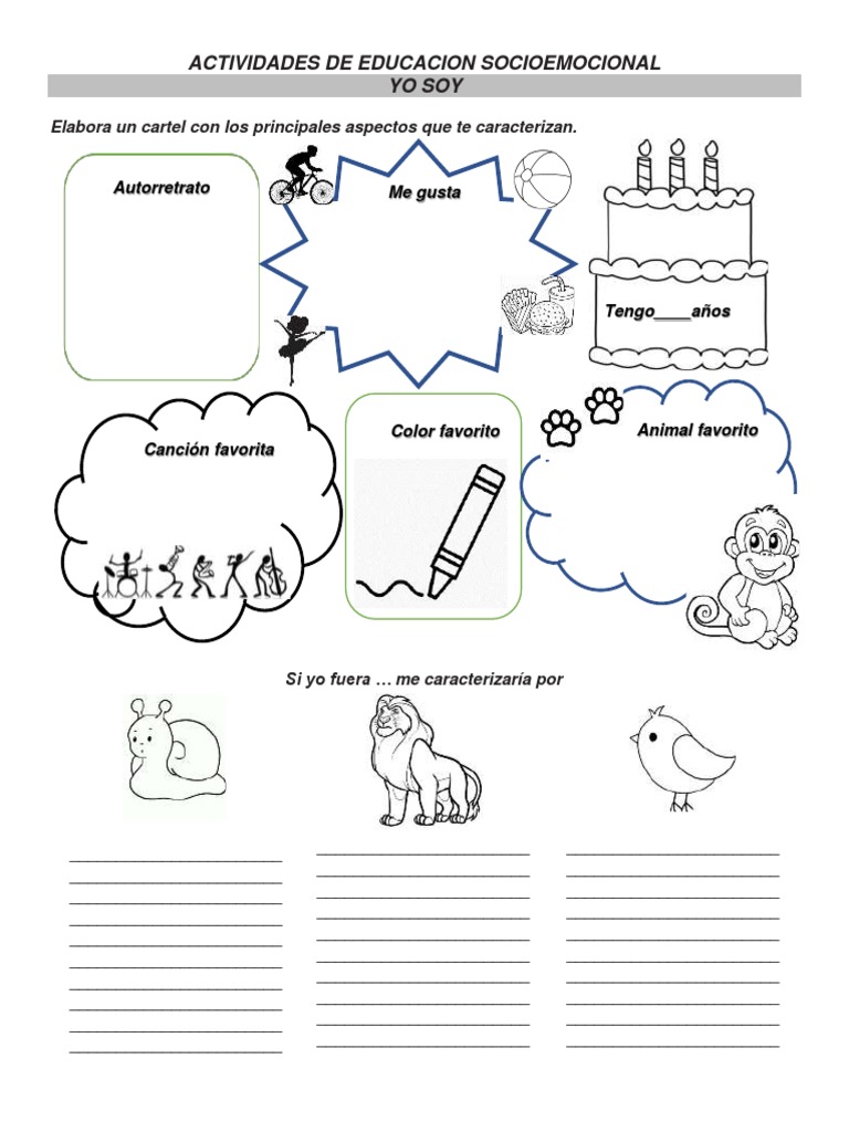 Actividades de Apoyo-Educacion Socioemocional | PDF | Empatía | Las ...