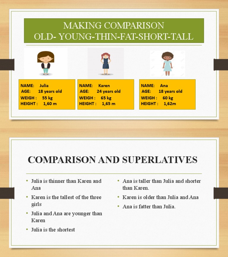 Making Comparison | PDF