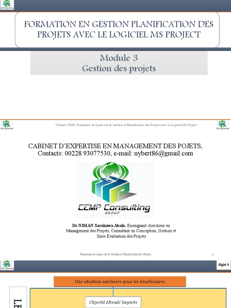 Coordination Des Projets | PDF | Gestion de projet | Business