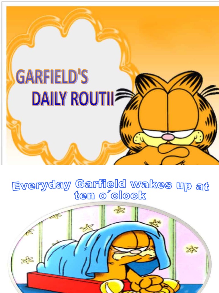 Daily Routine (Garfield) | PDF