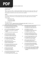 ALCPT Questions - Practice | PDF