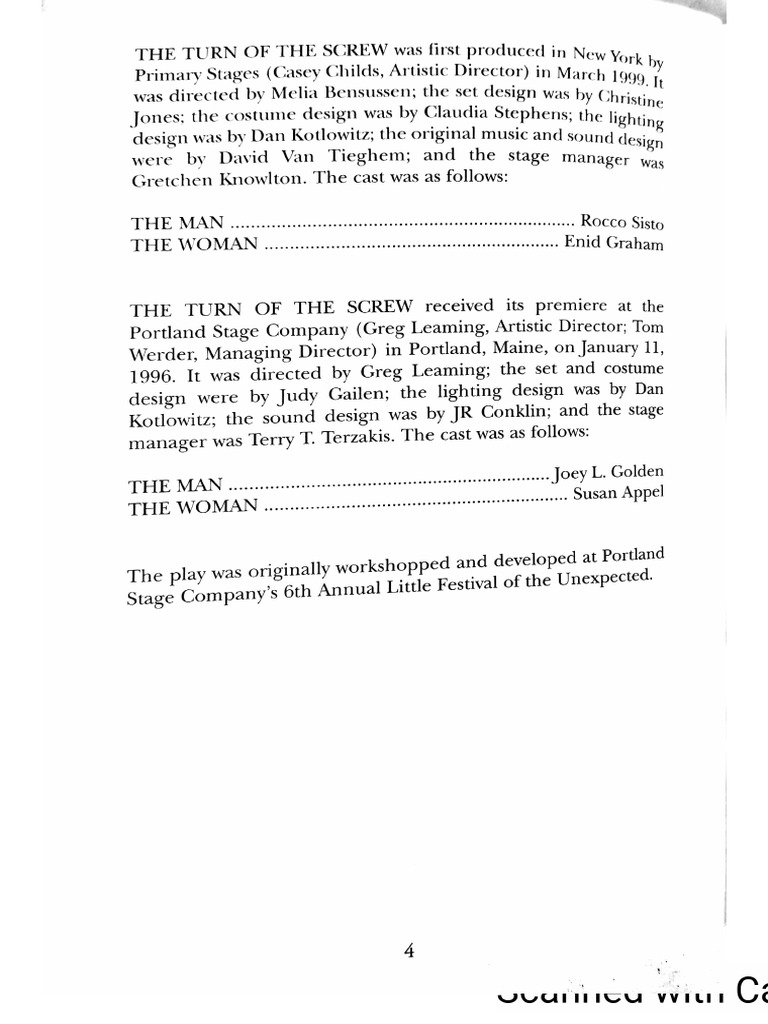 Turn of The Screw | PDF