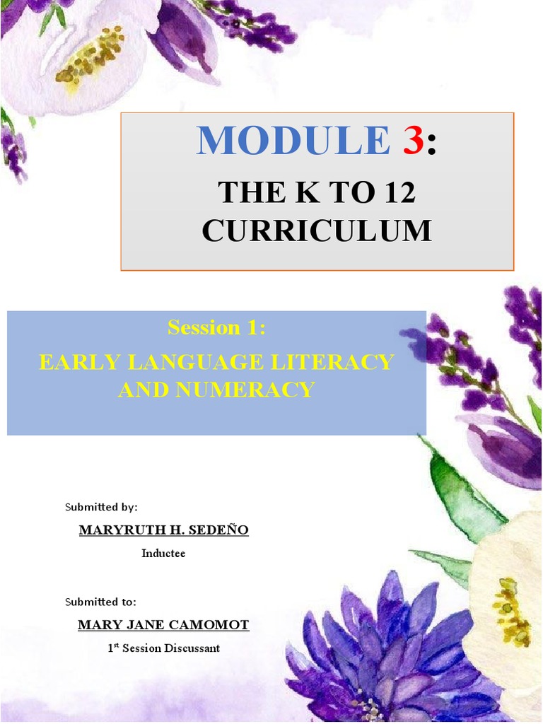 TIP Module 3 Outputs | PDF | Literacy | Inclusion (Education) TIP Module 3 Outputs | PDF | Literacy | Inclusion (Education)