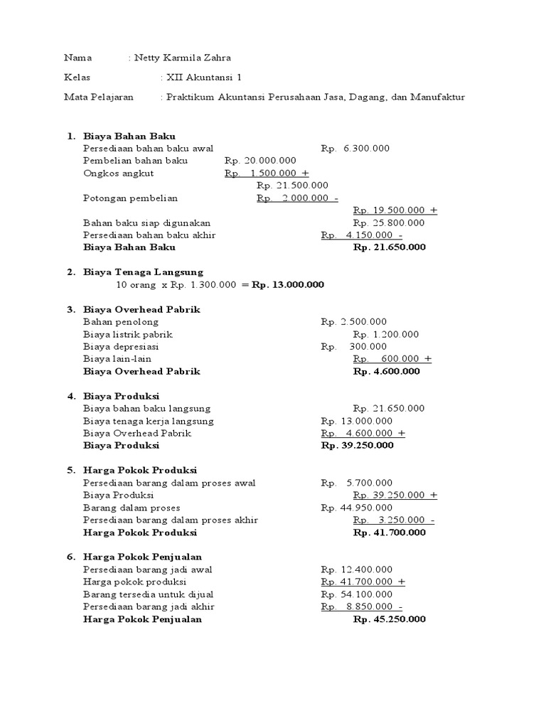 Netty Karmila Zahra PT. MAJU (PRAKTIKUM APJDM) | PDF | Teknologi & Rekayasa