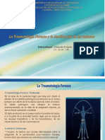 Medicina Legal - Agentes Contundentes y Lesiones (Der-204, Grupo A1) | PDF