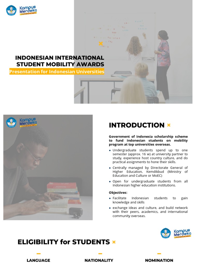 Indonesia International Mobility Program | PDF | International Student ...