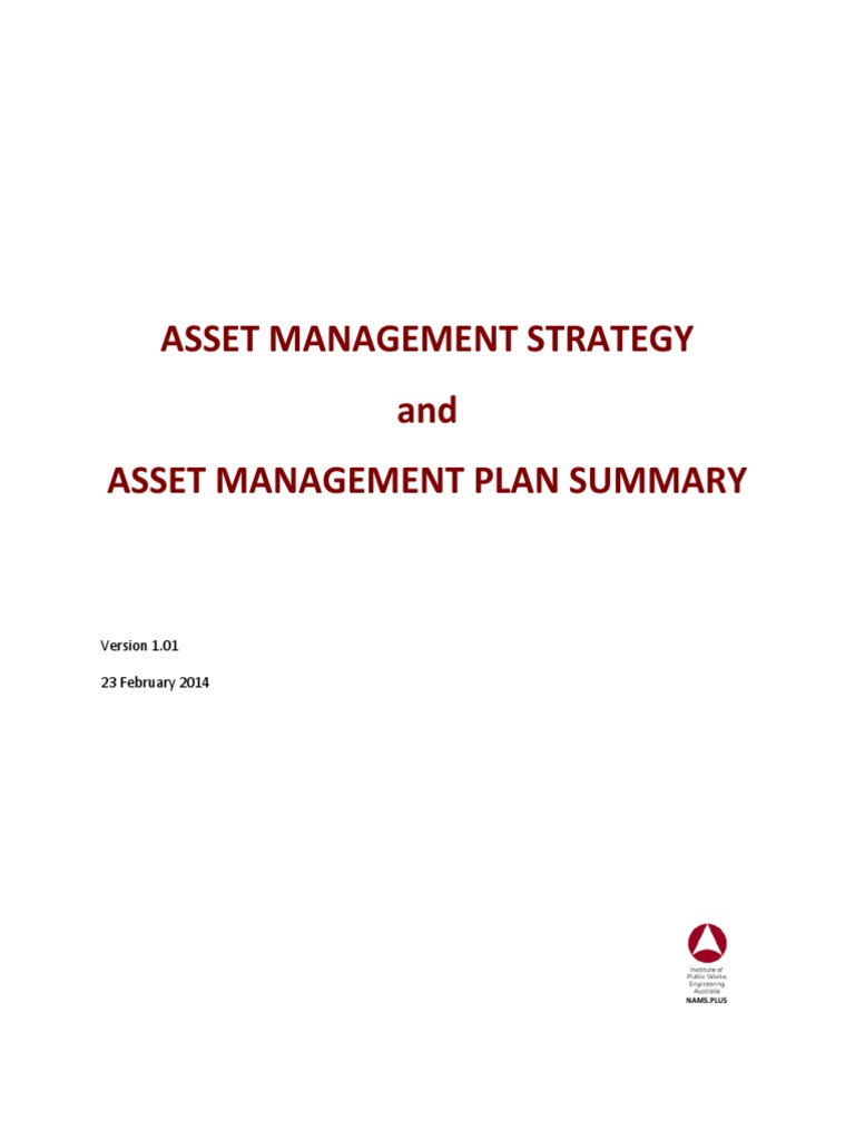 IPWEA Asset - Management - Plan - 2014 | PDF | Asset Management ...