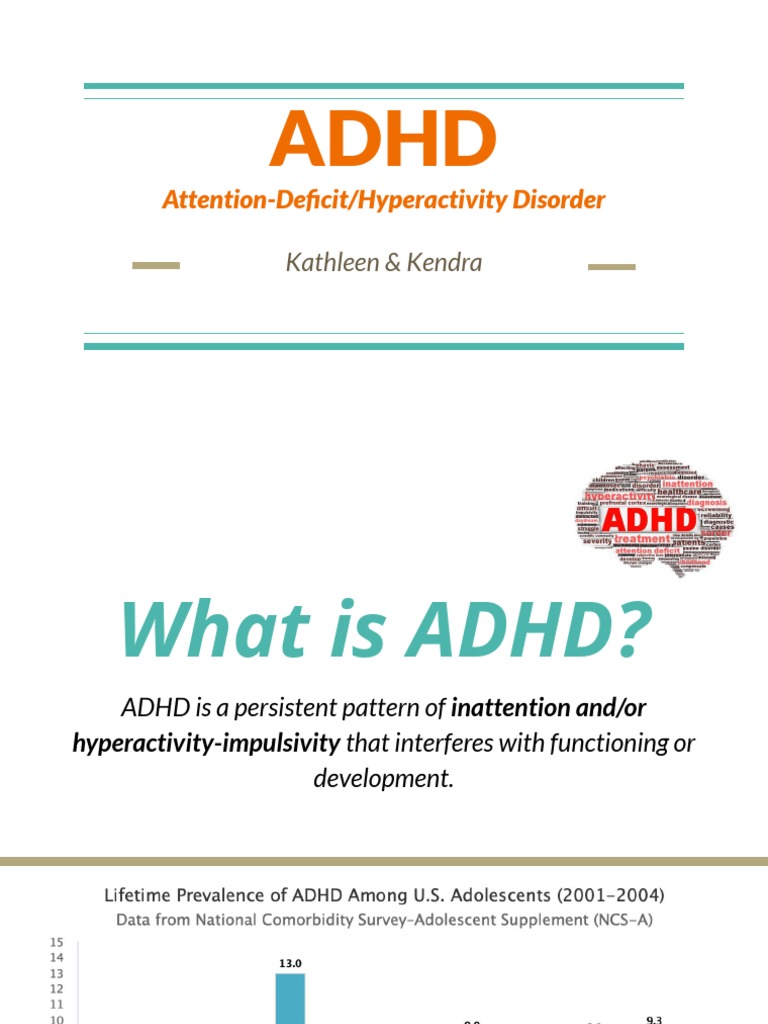 Adhd | PDF | Attention Deficit Hyperactivity Disorder | Stimulant